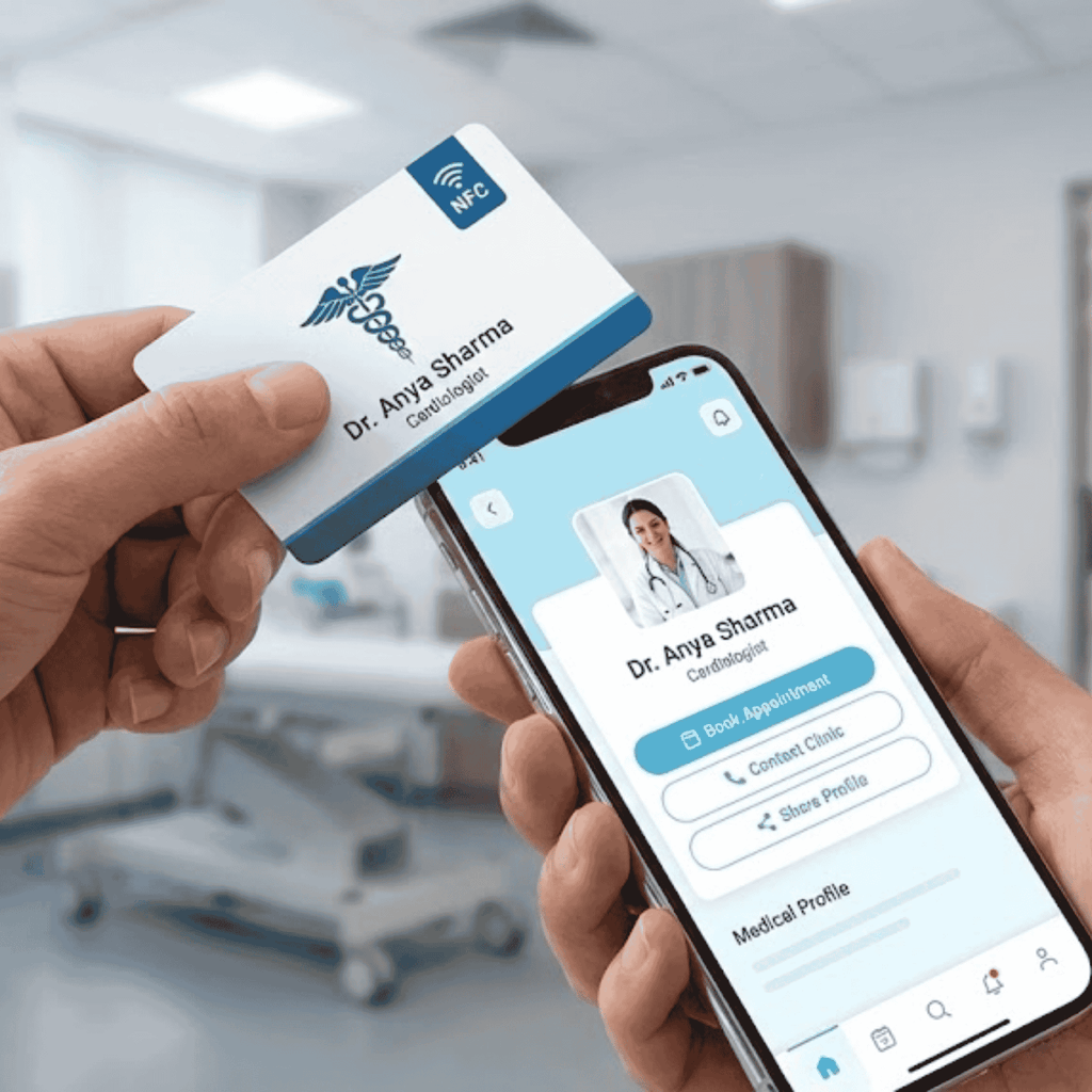 NFC Business Card for Doctors | Smart Digital Card - TapMo – TapMo ...