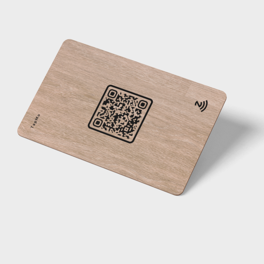 Black Walnut Wood NFC Business Card | TapMo Card – TapMo India Pvt. Ltd.