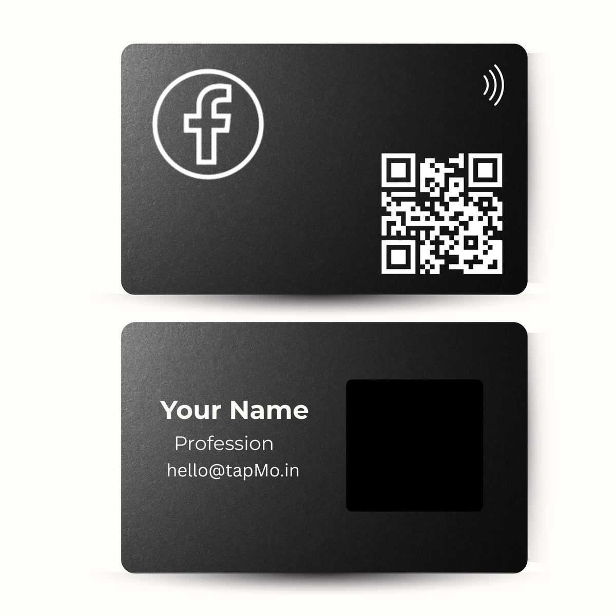 Matte Metal NFC Card for Social Media Influencers | TapMo – TapMo India ...