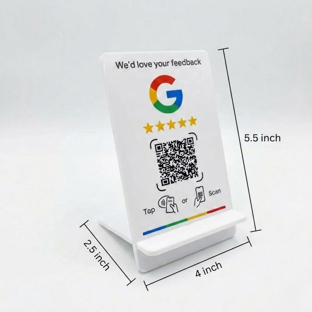 Google Review NFC Standee for Shops | TapMo Smart Standee – TapMo India ...