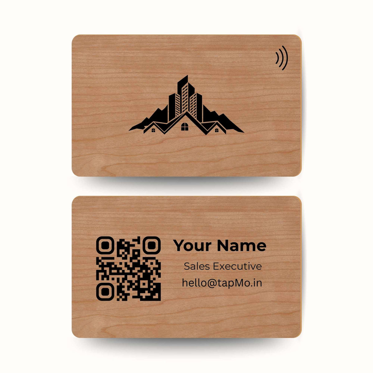 Wooden NFC Business Card for Field Sales | TapMo – TapMo India Pvt. Ltd.