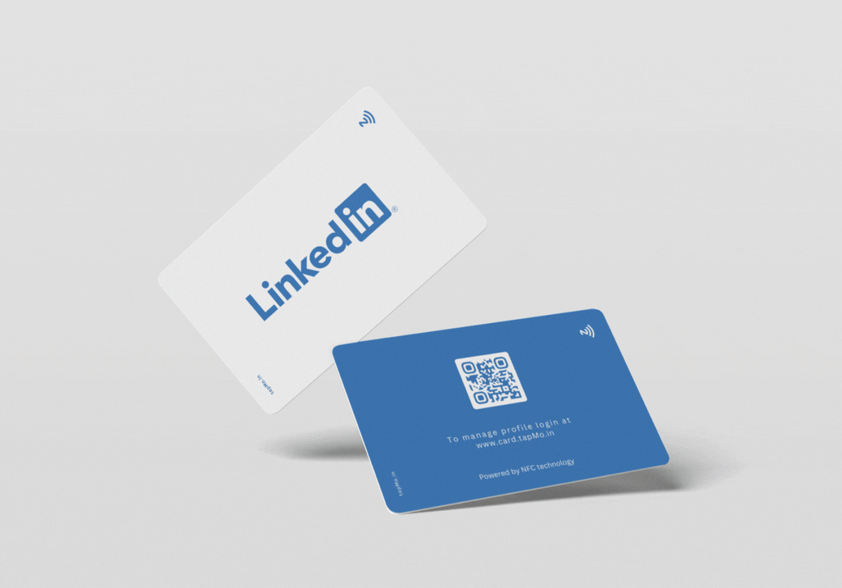 LinkedIn Smart NFC Business Card | Digital Business Card for ...